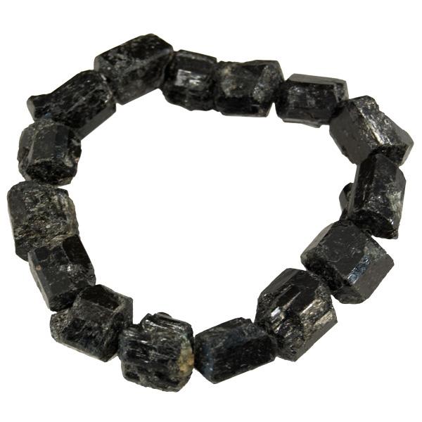Raw black tourmaline bracelet store